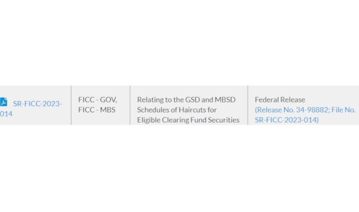 FICC's Enhanced Approach to Collateral Haircuts